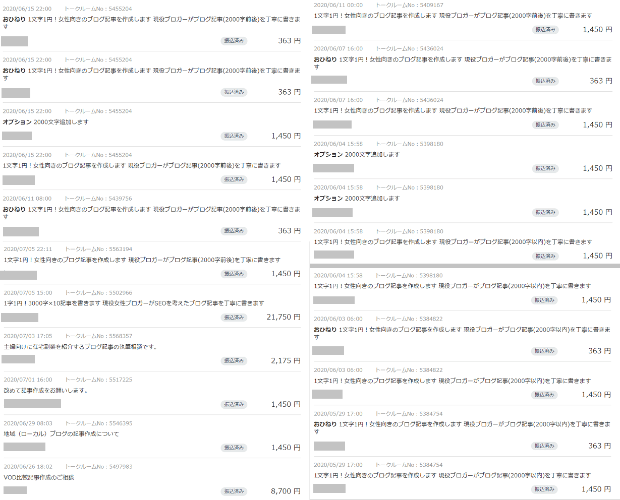 【体験談】ココナラでWebライターは稼げる！Webライター初心者が一番稼げたのはココナラでした | SATOKOWEB